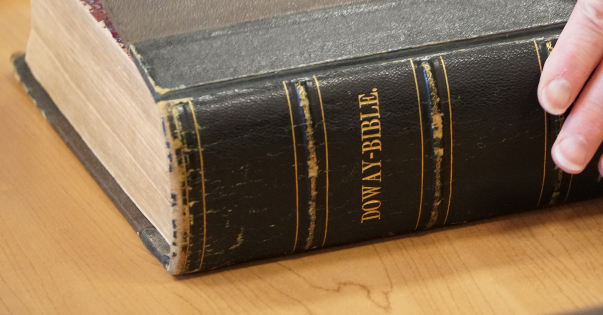 Seton Shrine Displays Saint’s Annotated Bible, Offering Window Into Her ...