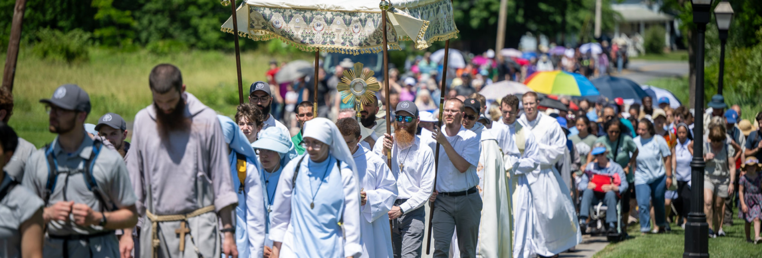 Eucharistic Pilgrimage - Seton Shrine