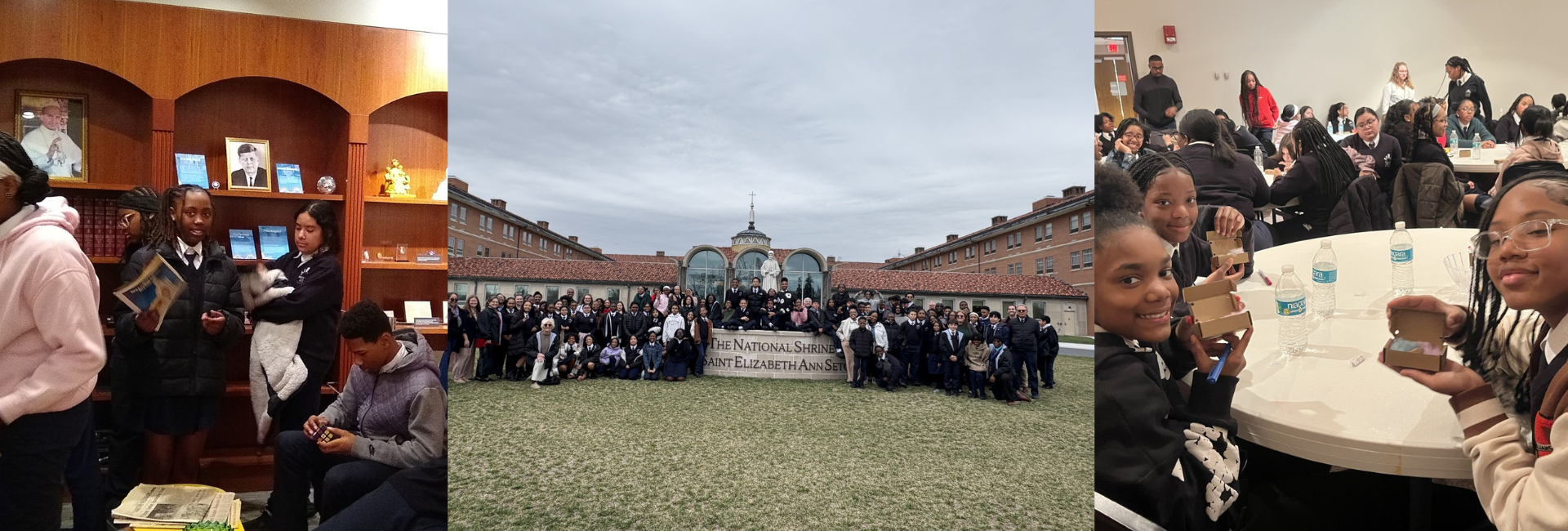 Mother Seton Academy Students Attend Special Retreat at the Shrine ...